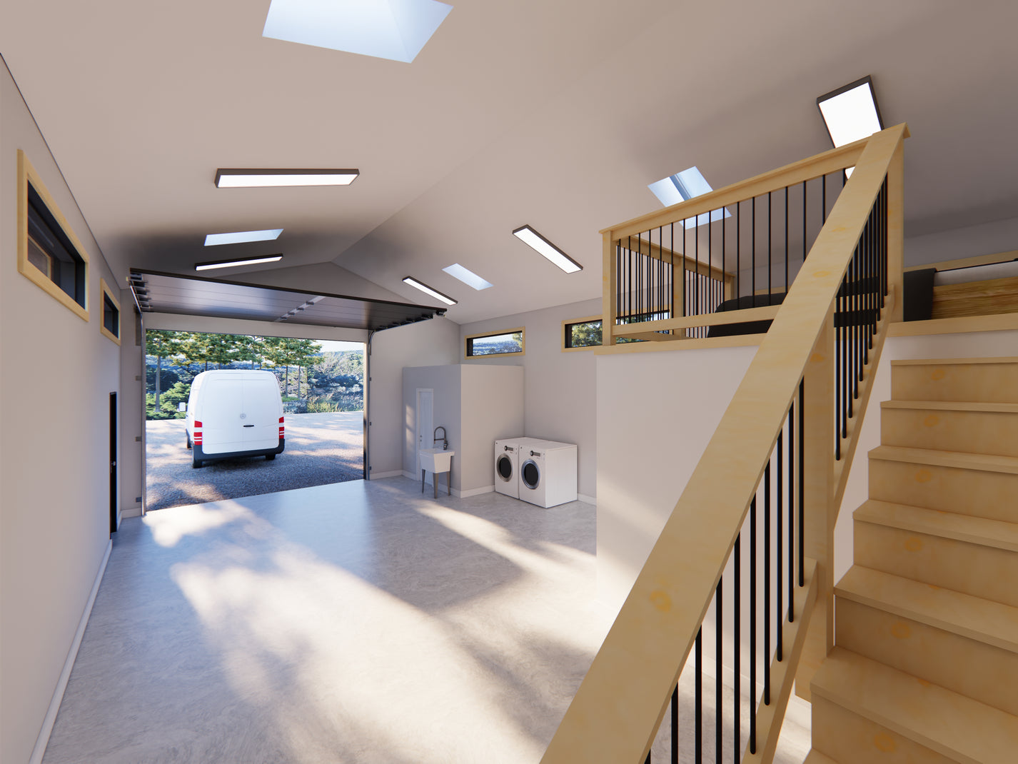 Live Work Garage – elevated spaces
