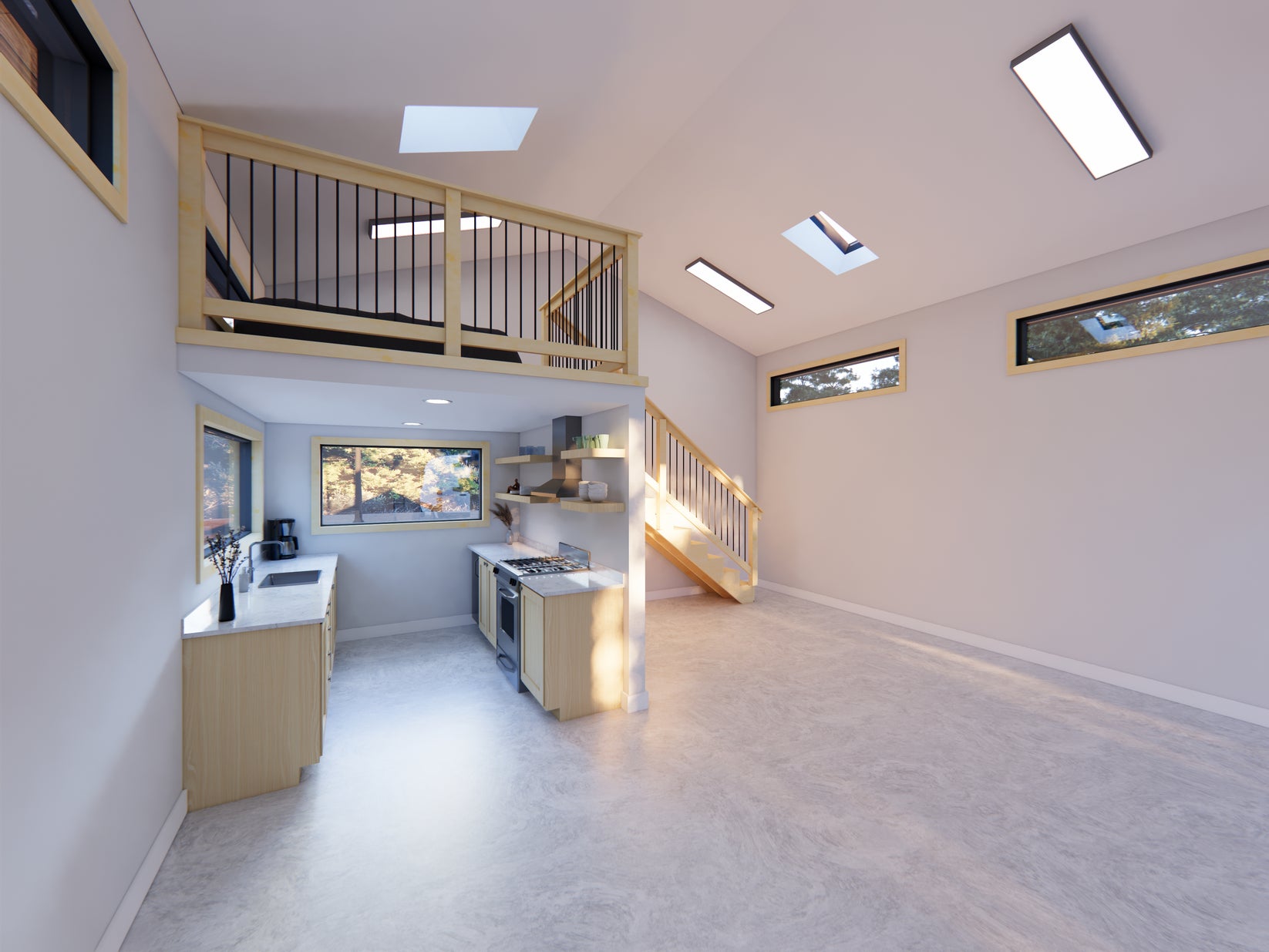 Live Work Garage – elevated spaces