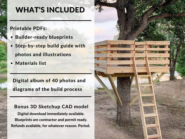 Tree Fort Plans – elevated spaces