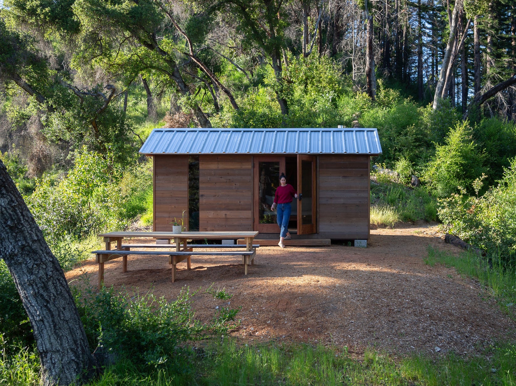 Saltbox Cabin Plans – elevated spaces