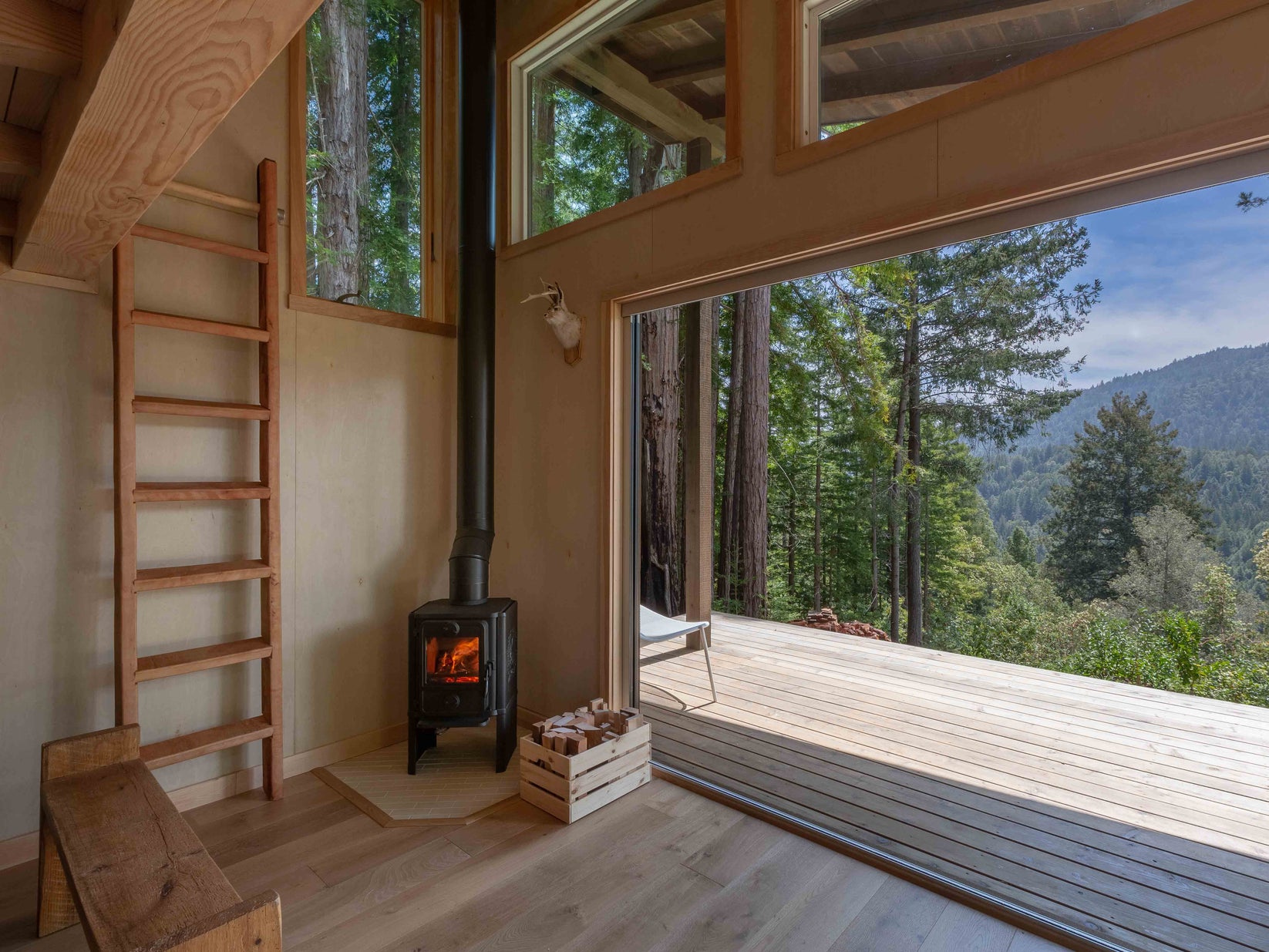 Redwood Cabin Plans – elevated spaces