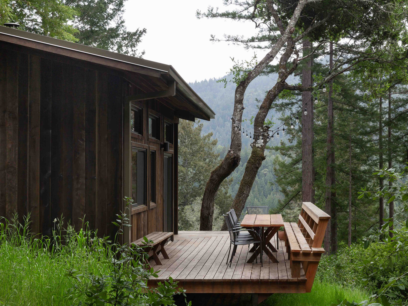 Redwood Cabin Plans – elevated spaces