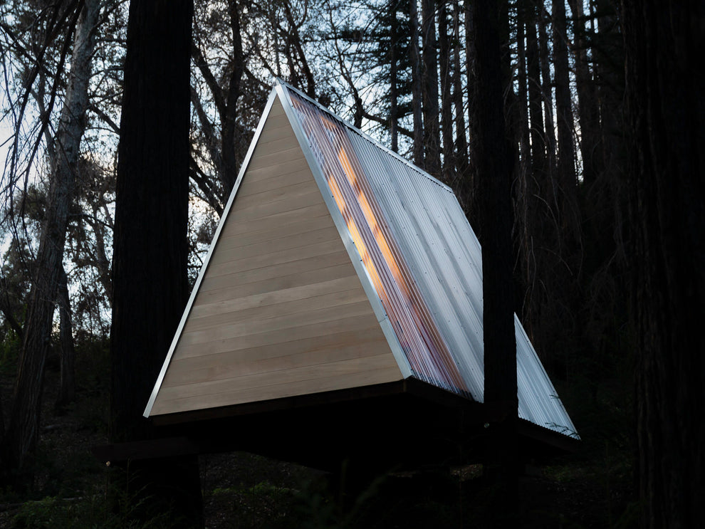 Micro A-Frame Cabin Plans – elevated spaces