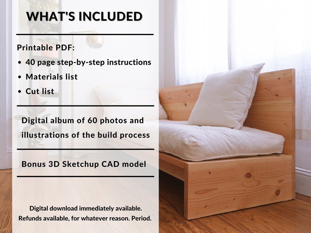 Daybed Plans – elevated spaces