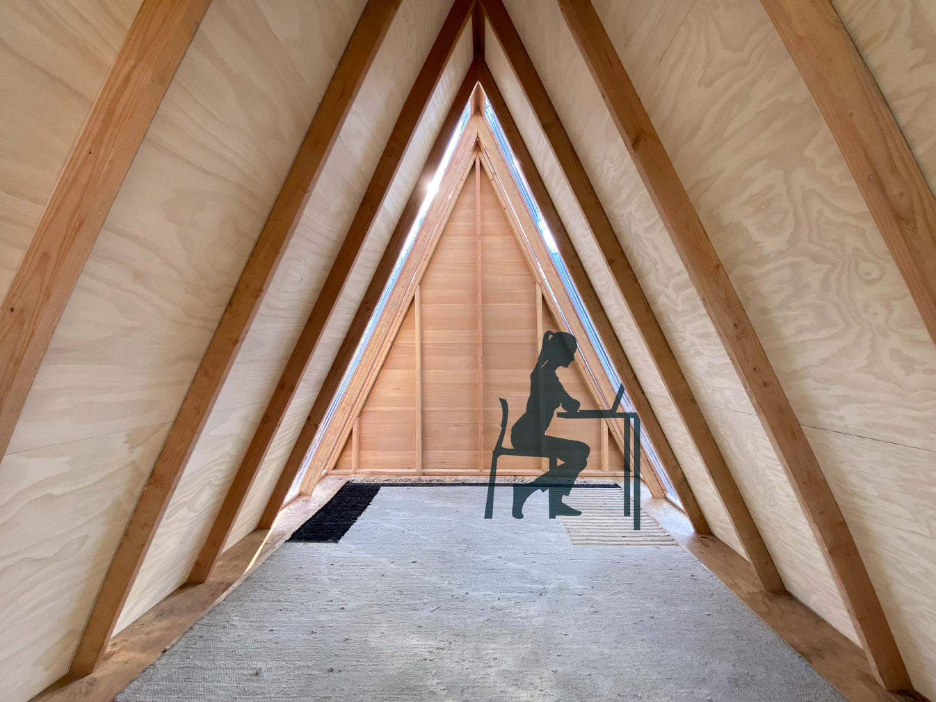 Micro A-Frame Cabin Plans – elevated spaces