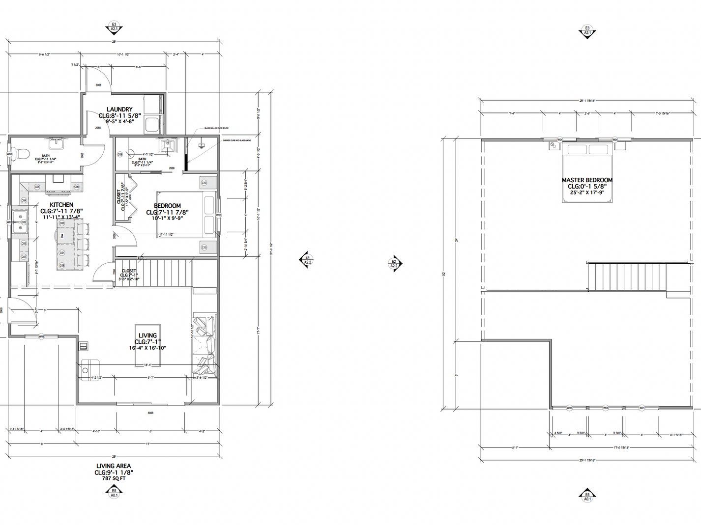 Modified A-Frame Cabin Plans – elevated spaces